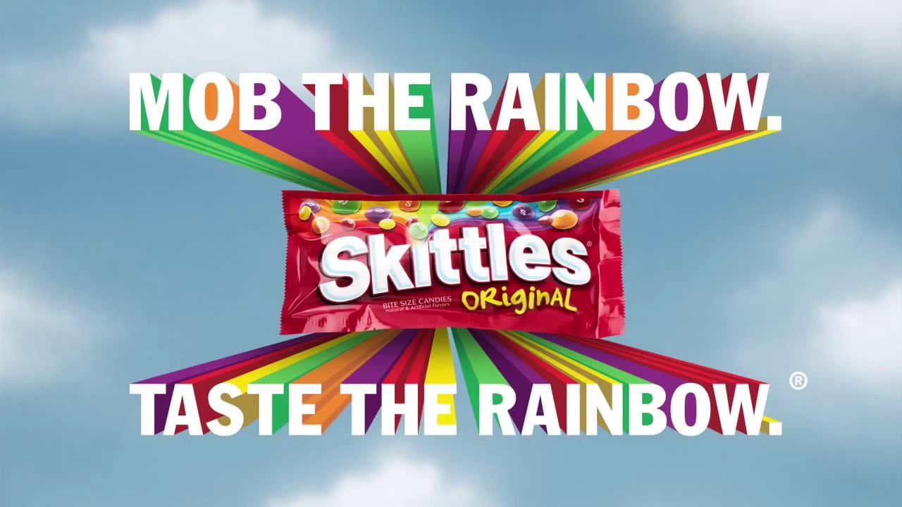 Skittles Taste The Rainbow Logo